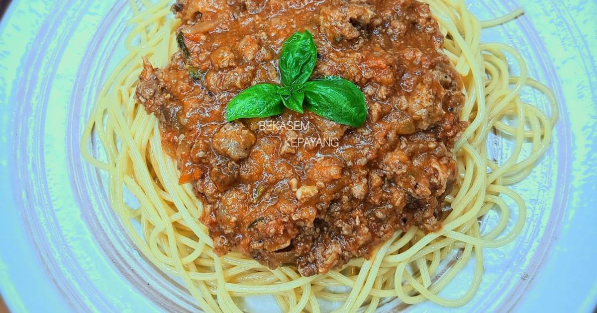 Resep Easy Spaghetti Bolognese oleh Marisa DJn 🇮🇩 🇵🇸 - Cookpad