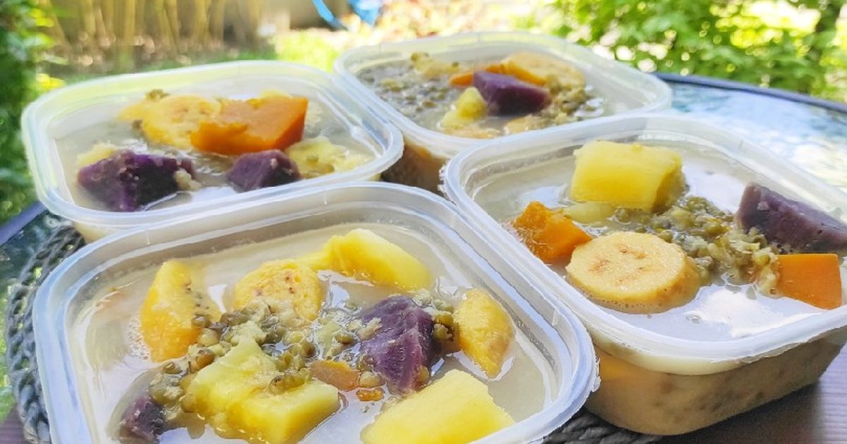 Resep membuat kolak ubi dan singkong rumahan enak dan mudah - Cookpad