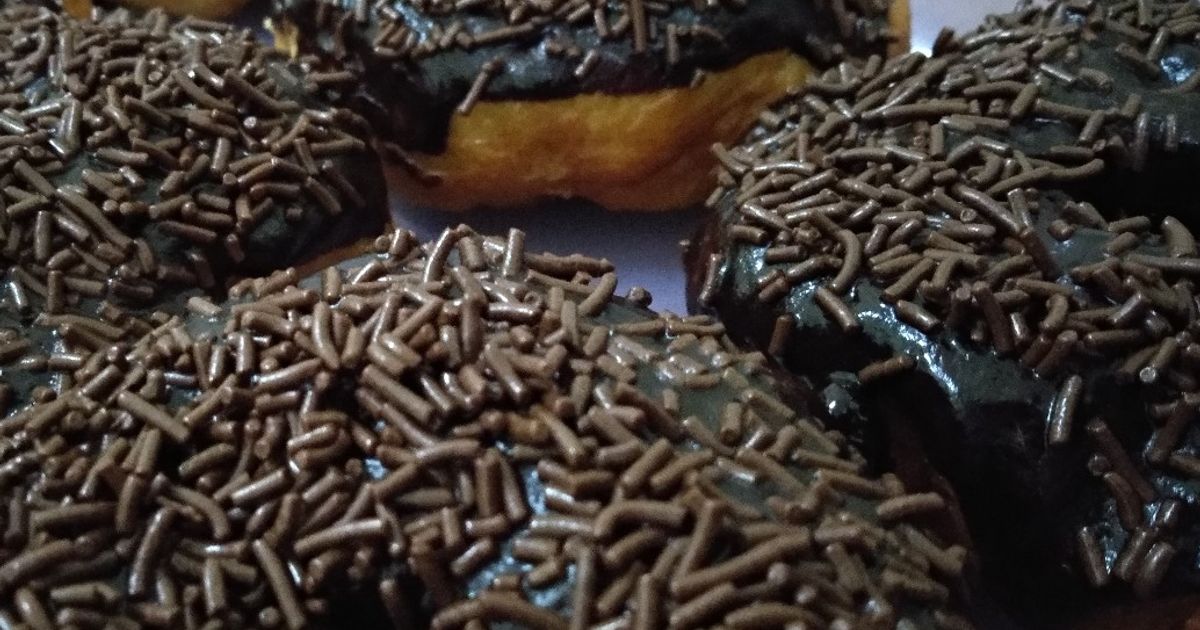 Resep Donat Choco Ceres & Donat Gula Choco oleh Ayu Agustina - Cookpad