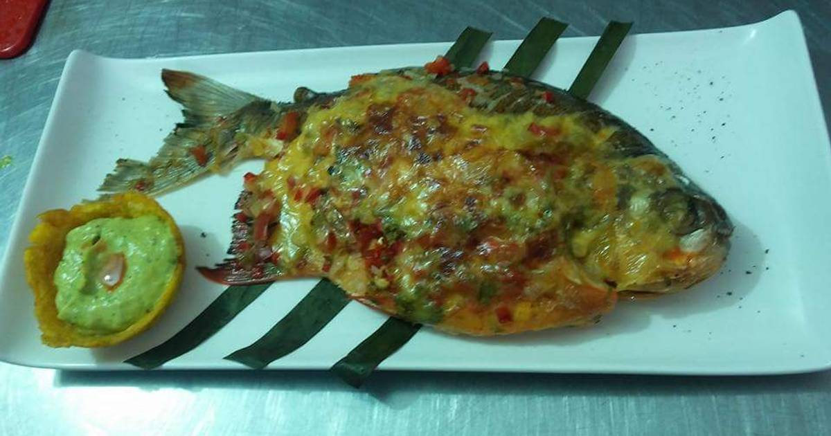 Cachama al horno - 7 recetas caseras- Cookpad