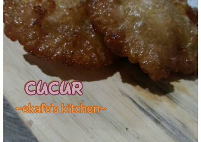 Resep Cucur gula jawa oleh Ekaferi Kuncara - Cookpad
