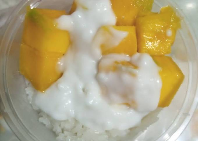 Resep Mango sticky rice oleh Merry sanjaya - Cookpad