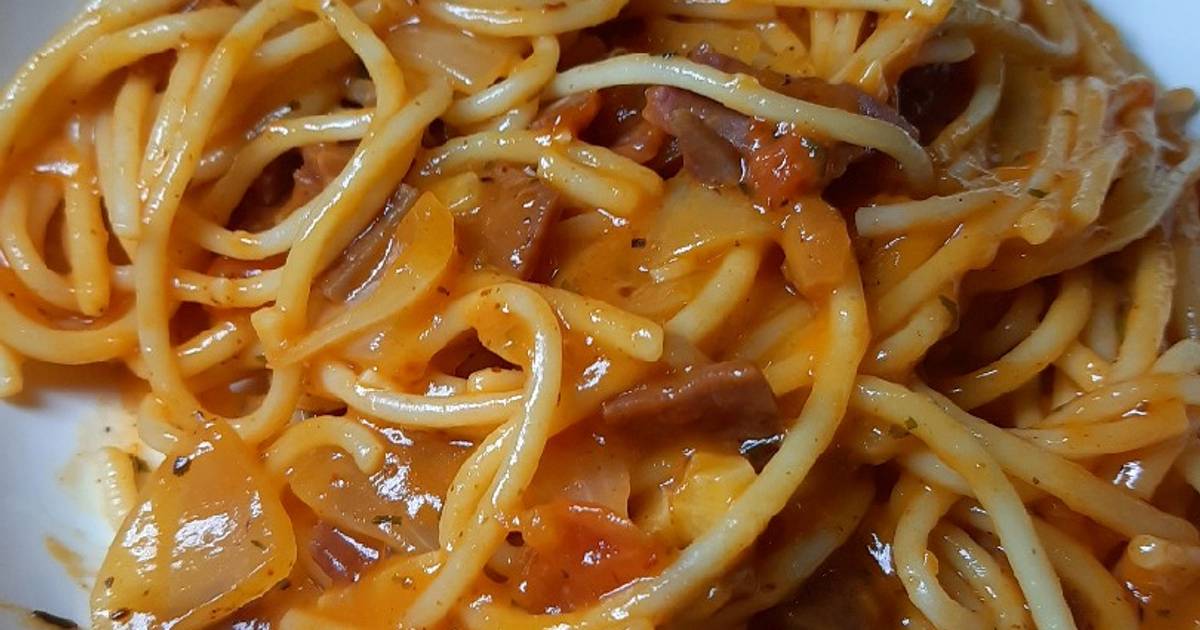 117 resep spageti saus buatan sendiri saos tomat enak dan mudah - Cookpad