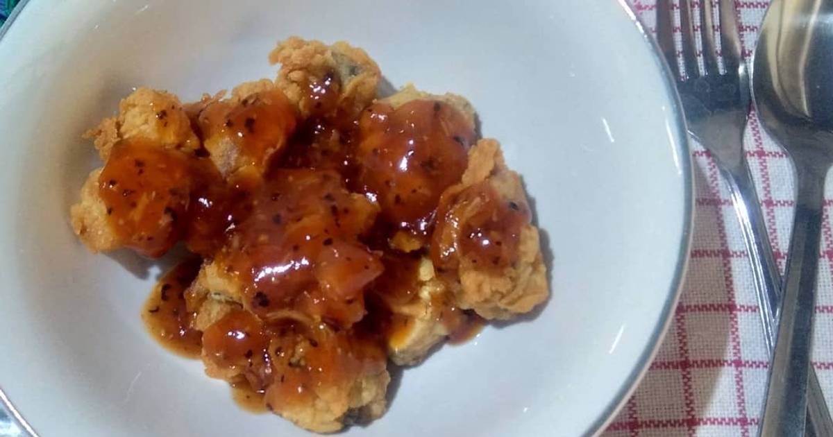 Resep Crispy Fish With Blackpepper Sauce 🖤 oleh Angel's Kitchen - Cookpad