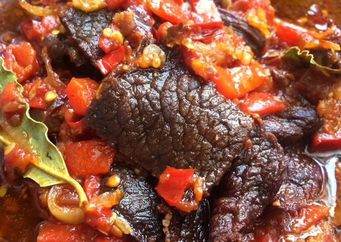 Resep Simple Dendeng balado oleh Rosida Arsyad - Cookpad