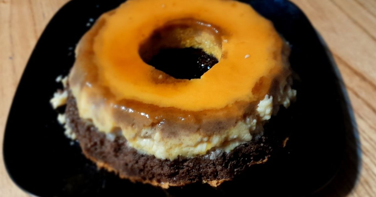chocoflan o torta imposible - 40 recetas caseras- Cookpad