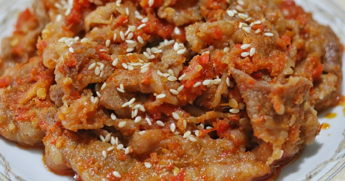 16 resep beef slice balado enak dan sederhana ala rumahan - Cookpad