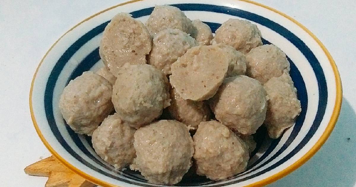 Resep Bakso sapi sehat, no micin, siap difrozen oleh Kiki_Nomuyepo ...