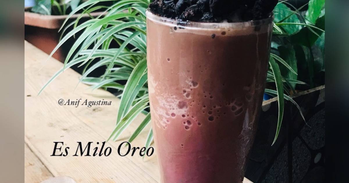 Resep Es Milo Oreo oleh anif agustina - Cookpad