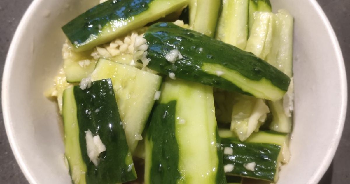 Cucumber Recipe by Meme - Cookpad