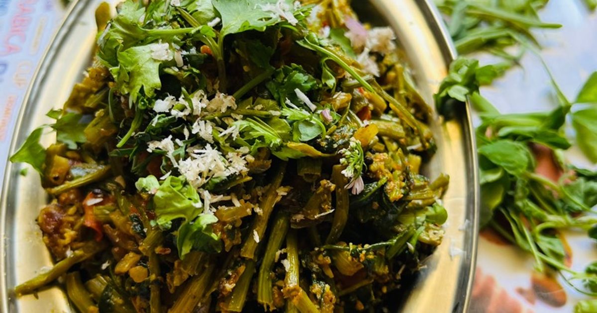 Mogari And Methi Sabji Recipe by Shobha Deshmukh - Cookpad
