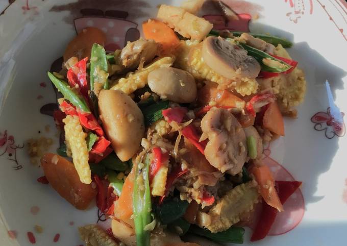 Resep Tumis Sayur Jamur Kancing oleh Chrisleen - Cookpad