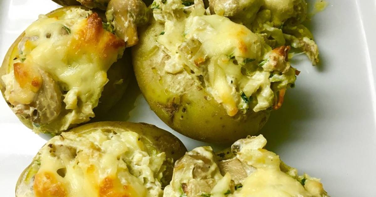 Papas rellenas Receta de Gaby - Cookpad