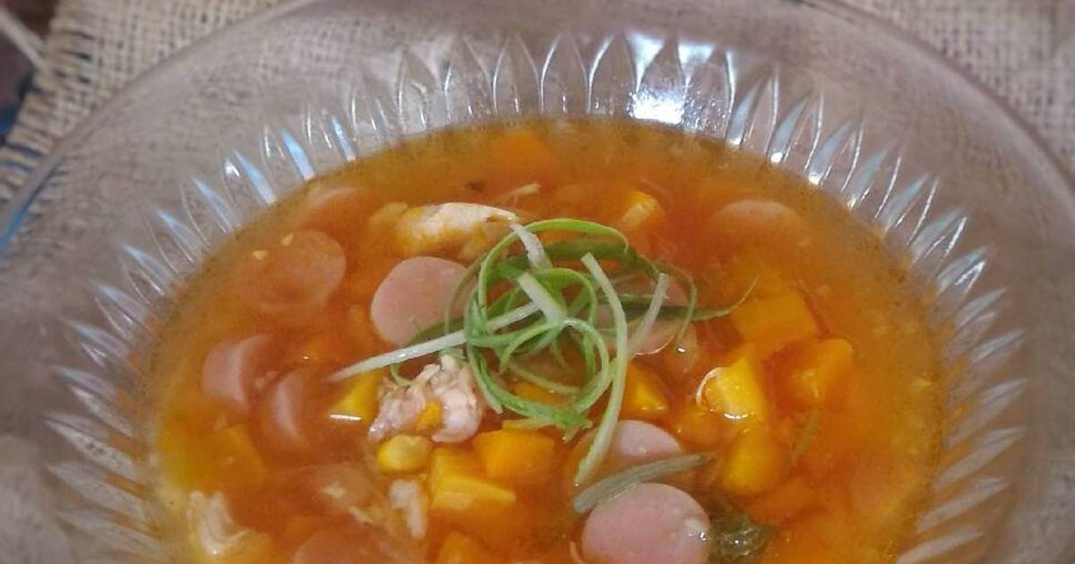 Resep Soup merah ala resepsi oleh alfiy_aria - Cookpad