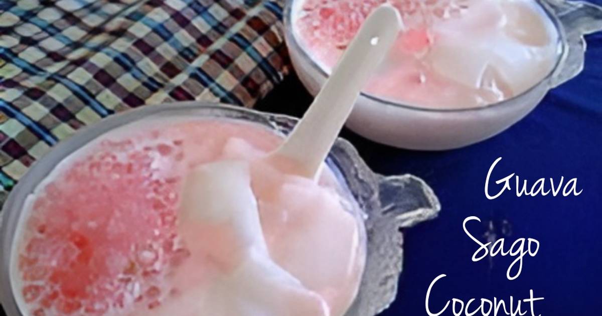 Resep Guava Sago Coconut 🍧 oleh Heni Hendriany - Cookpad