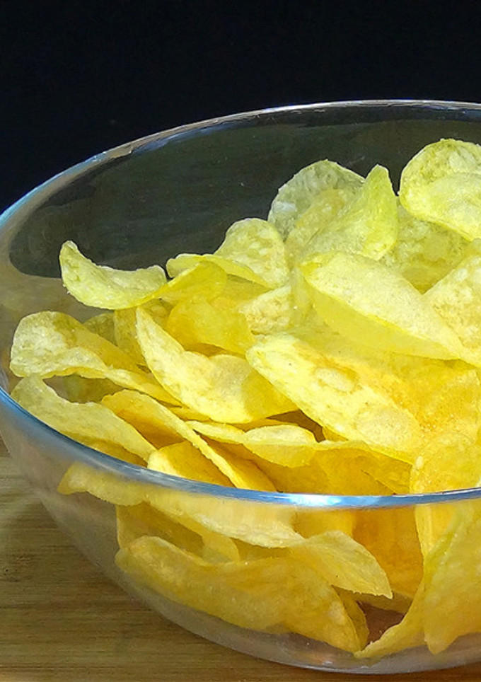 Patatas Chips Super Crujientes, Perfectas Y Muy Fáciles Receta de ...