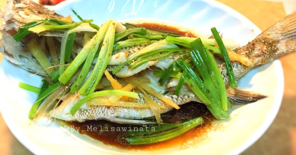 Resep Steam Ikan Kakap Hitam Ala Chienese oleh Melisa Winatamarjito ...