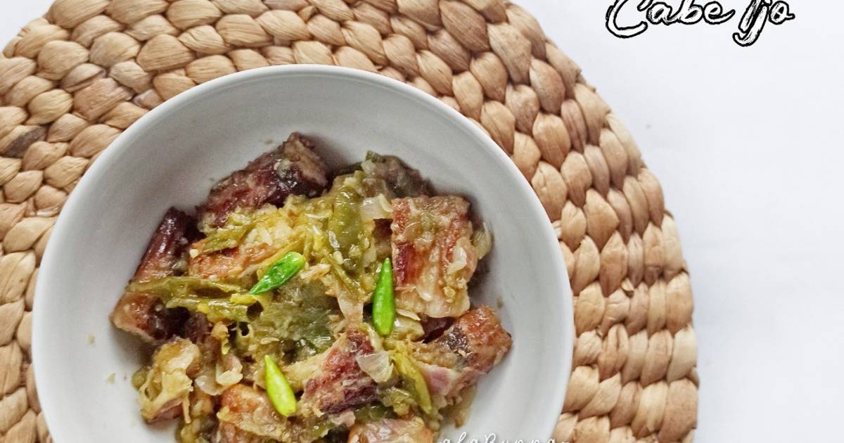 Resep 697. Ikan Pe Asap Cabe Ijo oleh Bunna💜 - Cookpad