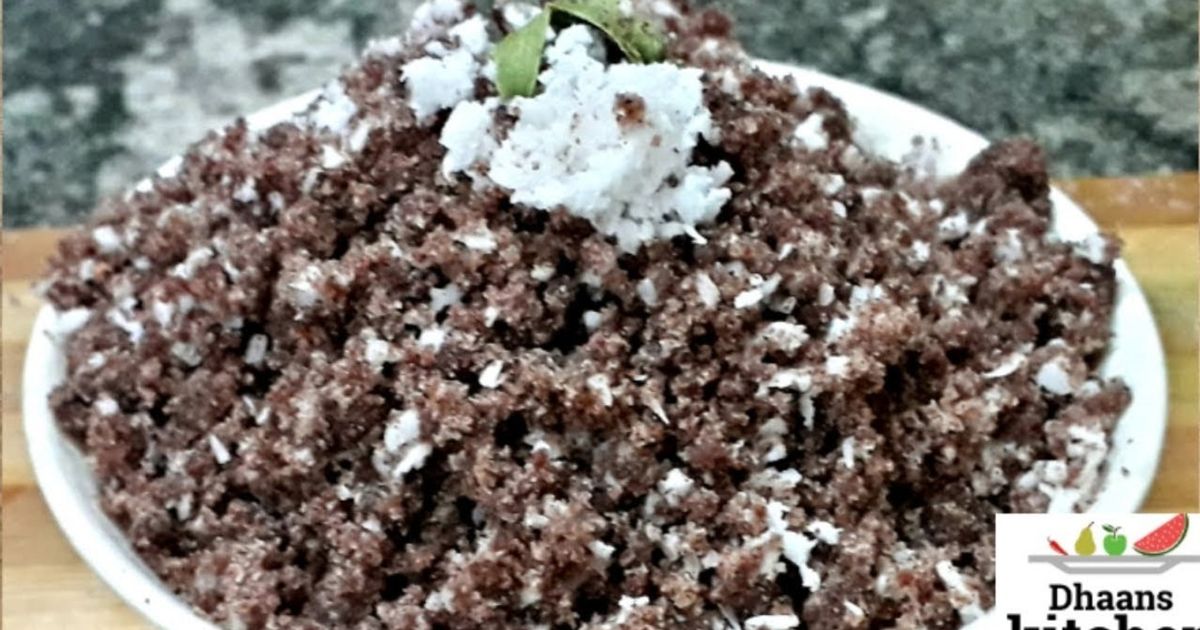 Soft Ragi Puttu Recipe by Dhaans kitchen - Cookpad