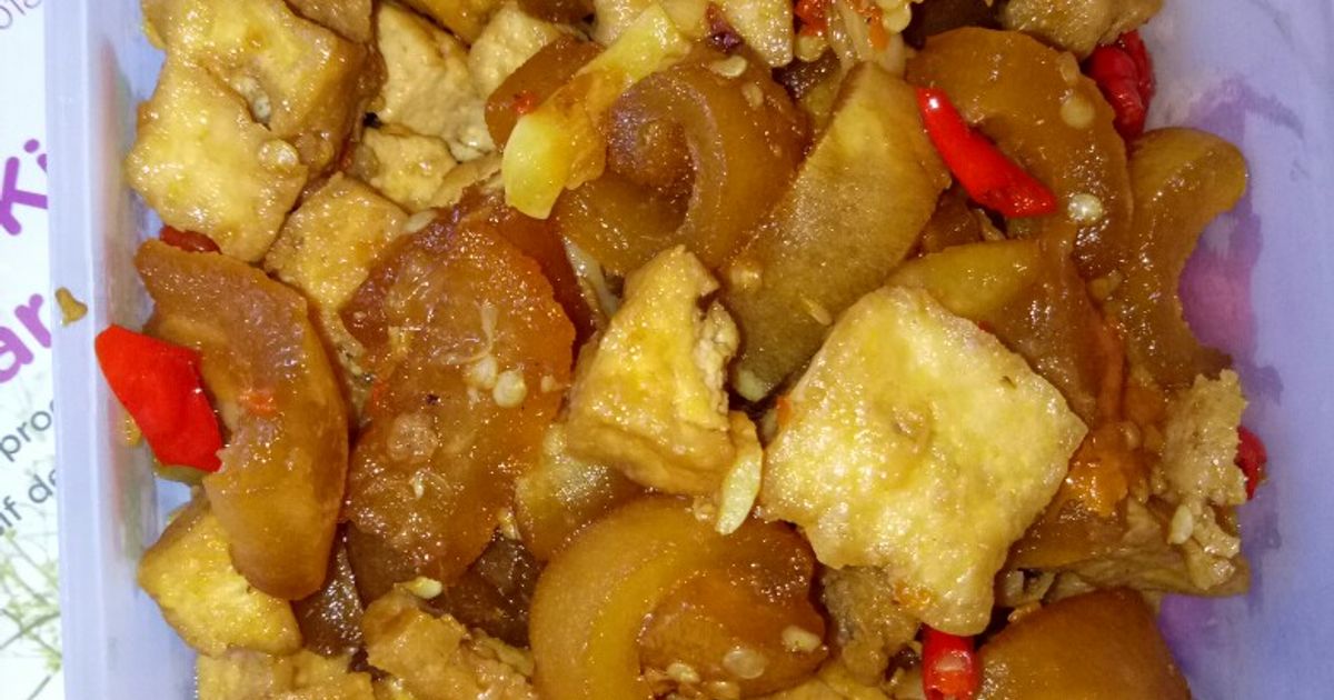 Resep Cecek Tahu Kecap Pedas oleh Dapur Bang Bahar - Cookpad