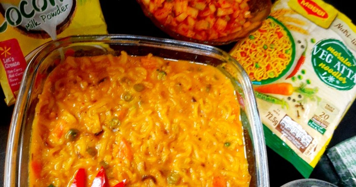 Maggi Atta Noodle Rissotto Recipe by Sushma Savla - Cookpad