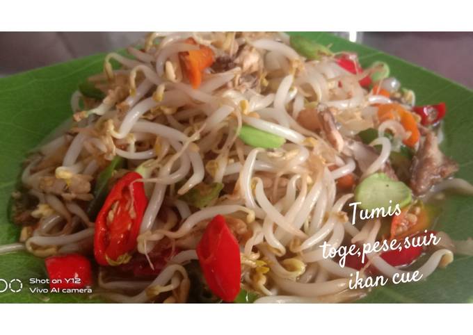 Resep Tumis toge, Pete, Suir ikan Cue oleh Mama Wien - Cookpad