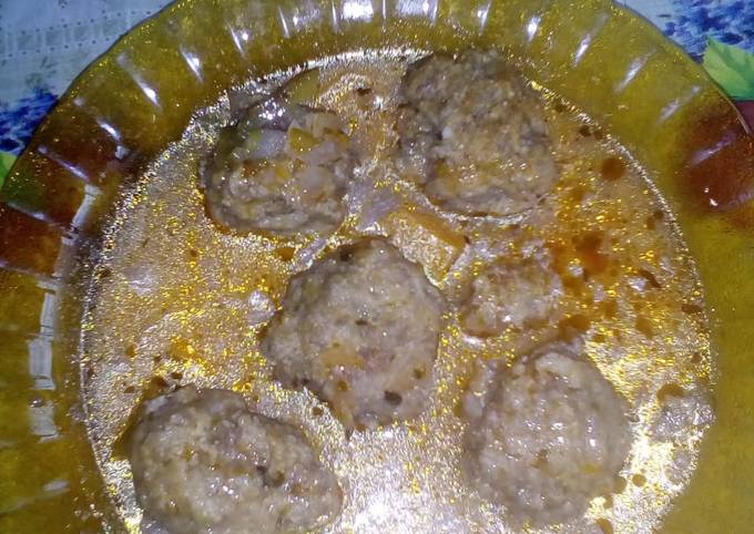 So'o Apu'a (albóndigas) Receta de Abuelita Rafa- Cookpad