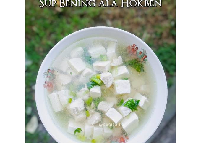 Resep Sup Bening ala Hokben (MPASI 1+) oleh Deniza Ika - Cookpad