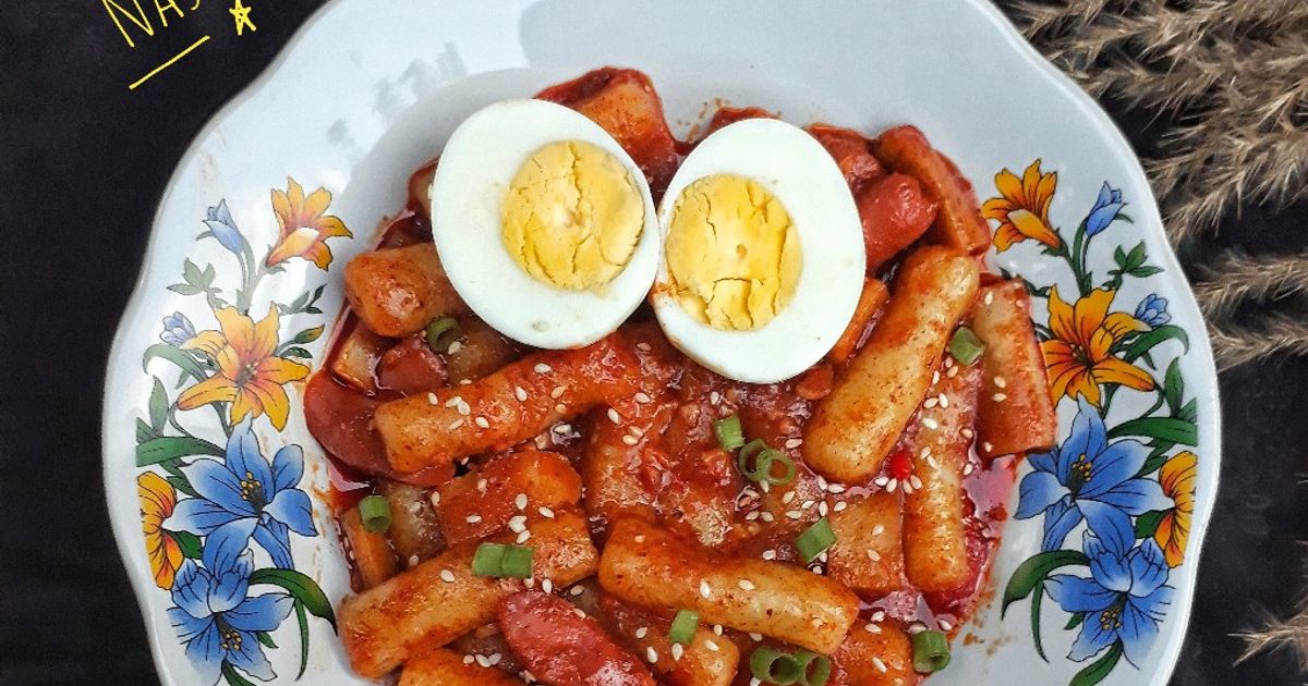 Resep topokki dari nasi rumahan enak dan mudah - Cookpad
