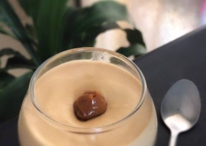 Mousse de Manjar (dulce de leche) Receta de Pamela Bermudez Valdes- Cookpad