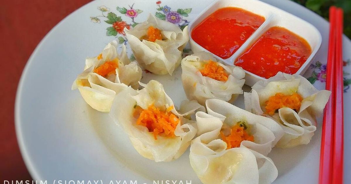 Resep dim sum ayam sederhana rumahan enak dan mudah - Cookpad
