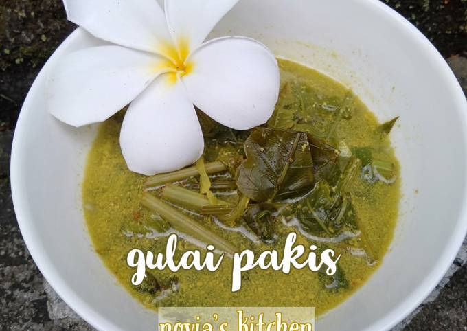 Resep Gulai Pakis oleh Novia Respati - Cookpad