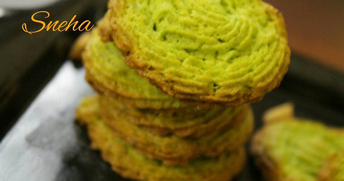 Spinach Cookies Recipe by Sneha Satish Tiwari(Sweet'N'Spicy Kitchen ...