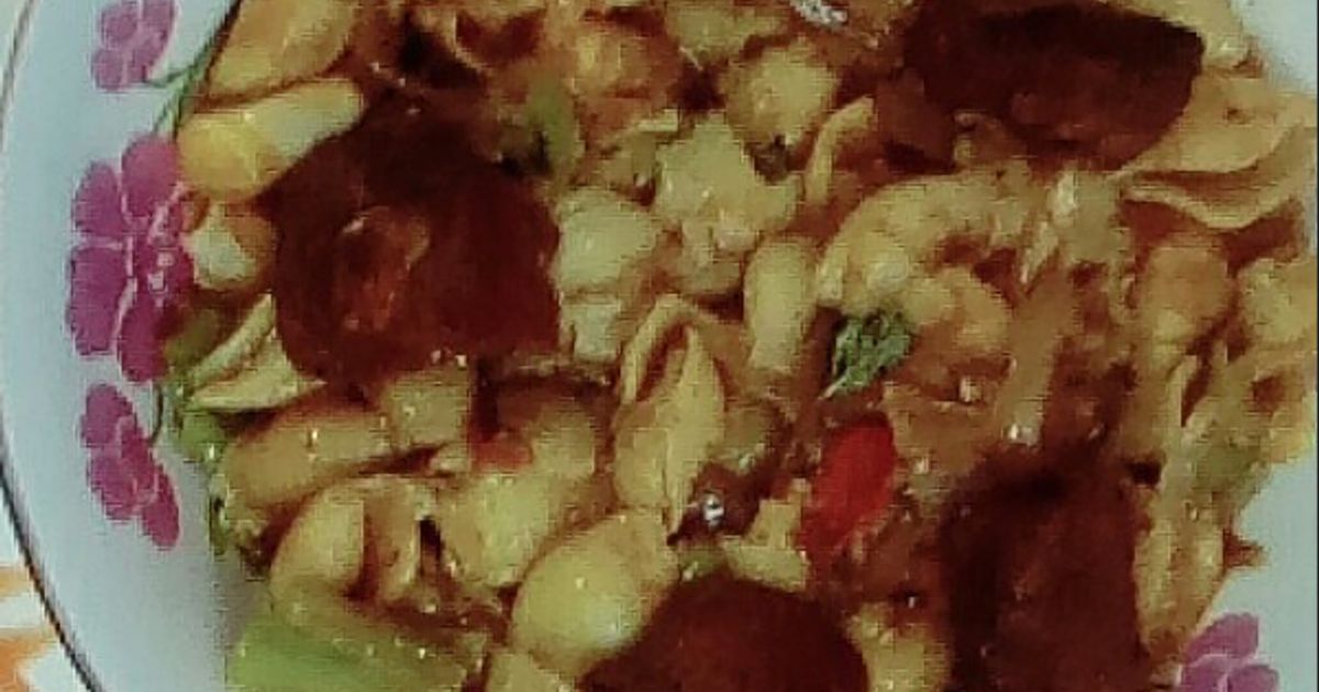Tikka Masala Shell Pasta Recipe by Umme Yousuf - Cookpad