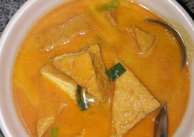 Resep Sayur Tahu Kuning oleh Syanah - Cookpad