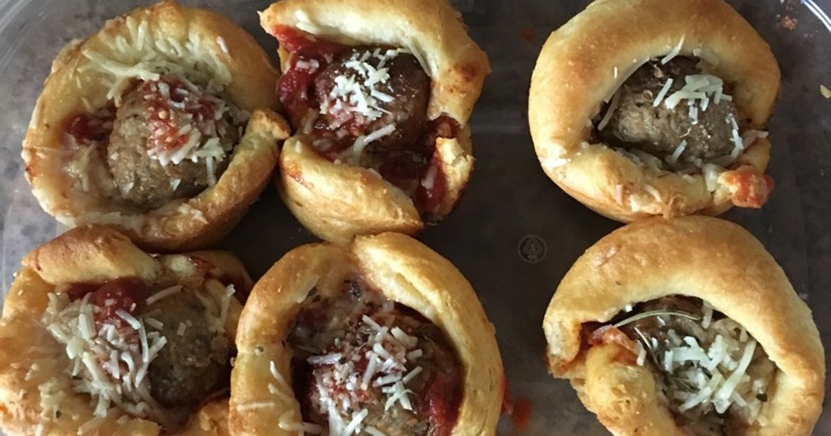 Cheesy Meatball Bites Recipe By Casey