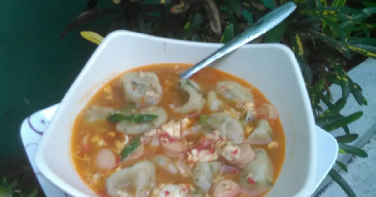 Resep Seblak Cipeng Cilok Gepeng Kuah 🔥🔥🔥 oleh Mama Rakha Fakhri - Cookpad