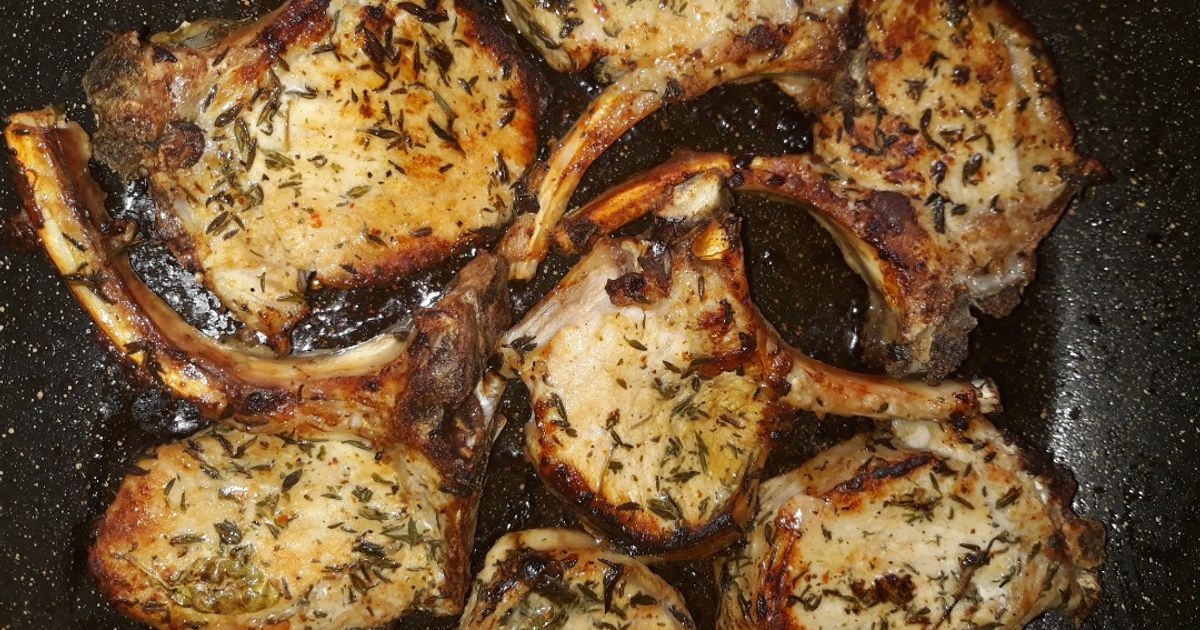4 egyszerű és finom sült karaj serpenyoben recept - Cookpad receptek