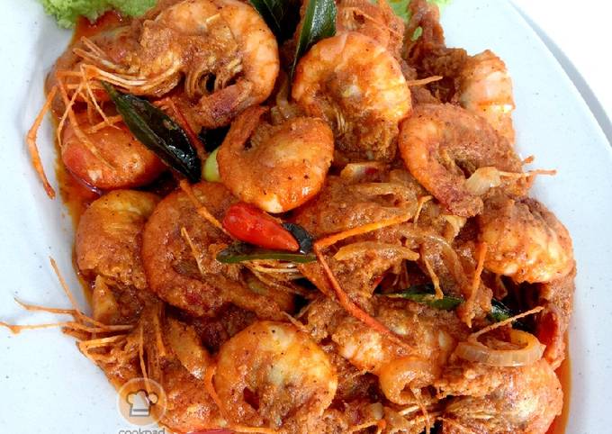 Resipi Udang Masak Kerisik oleh Noor Atika Mahamood - Cookpad