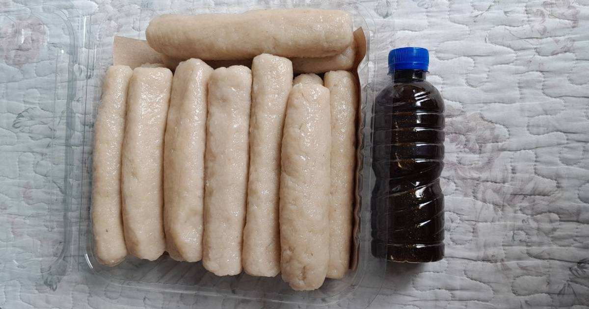 Resep Pempek lenjer oleh Chori Benazir - Cookpad