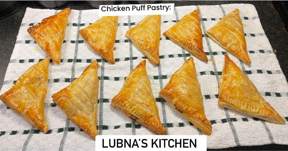 Chicken Puff Pastry: Recipe by Lubna’s Kitchen - Cookpad