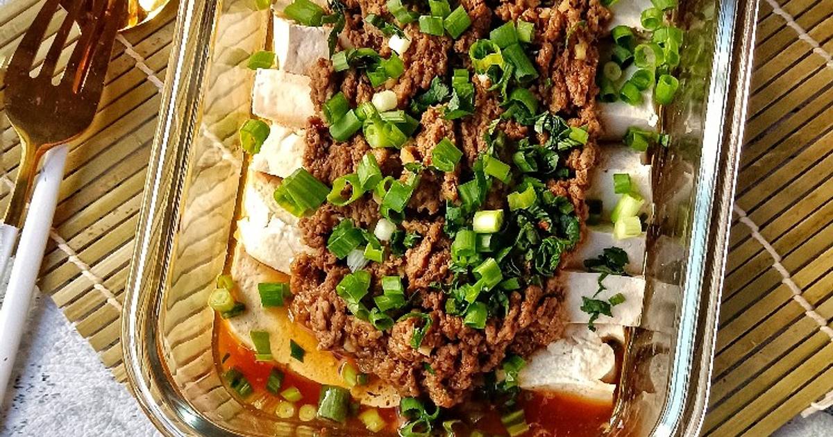 Resep Tahu Kukus Daging oleh Nindaummuzia - Cookpad