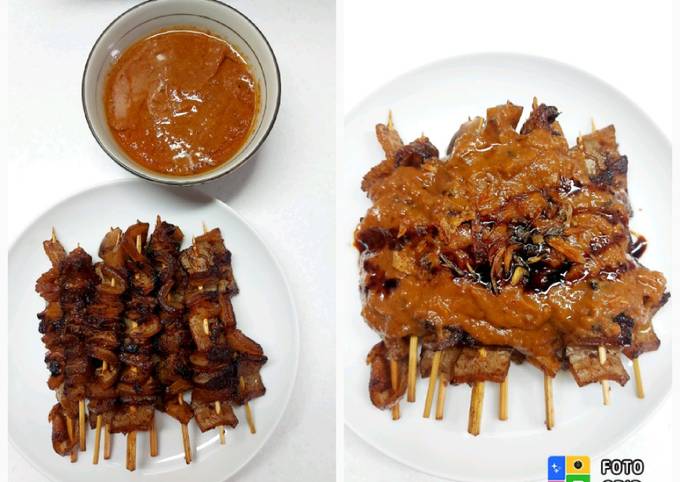 Resep SATE KIKIL(KULIT SAPI) oleh Yuyun Manis - Cookpad