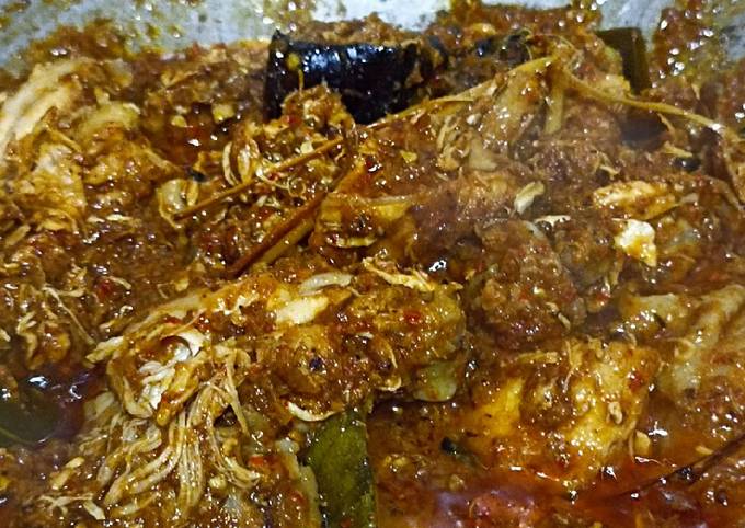 Resep Rendang ayam oleh mariva zw - Cookpad