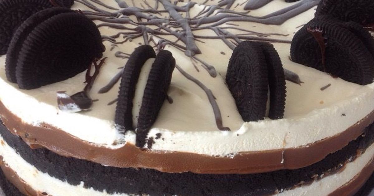 Doble Oreo Cake Receta de Muma
