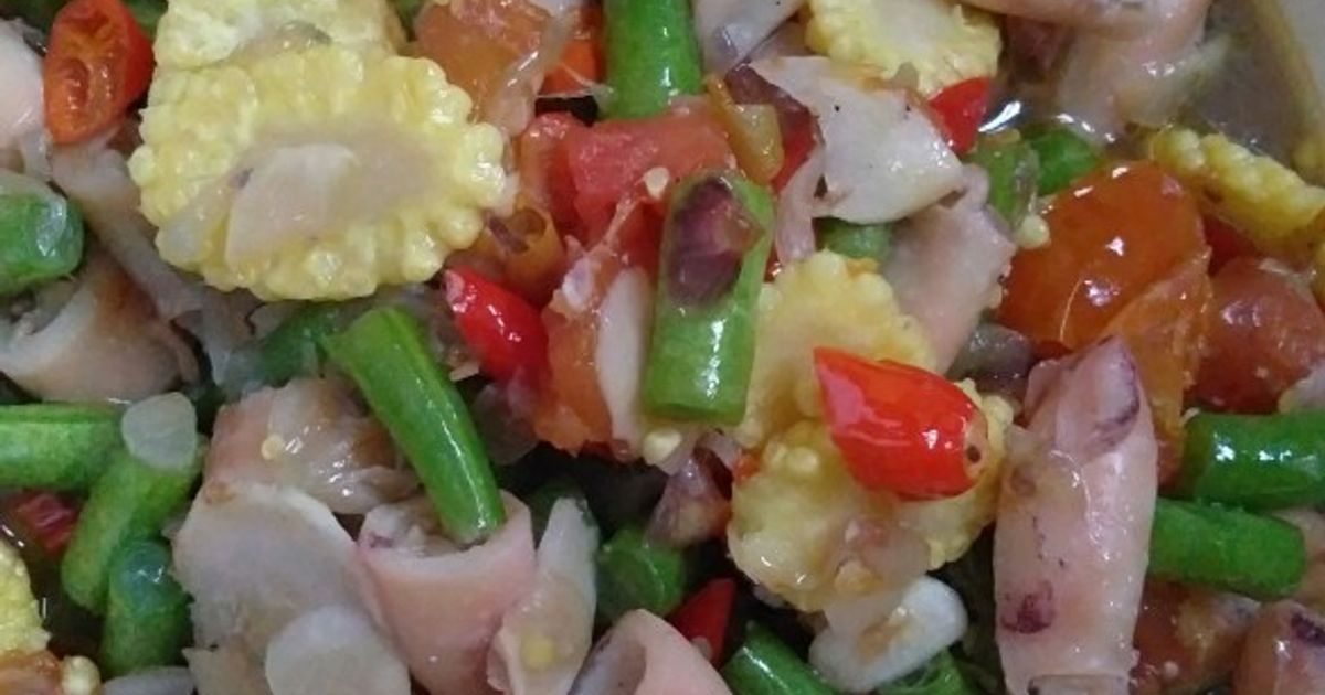 Resep Tumis Cumi Buncis Jagung Putren oleh Nurherlina Hadi - Cookpad