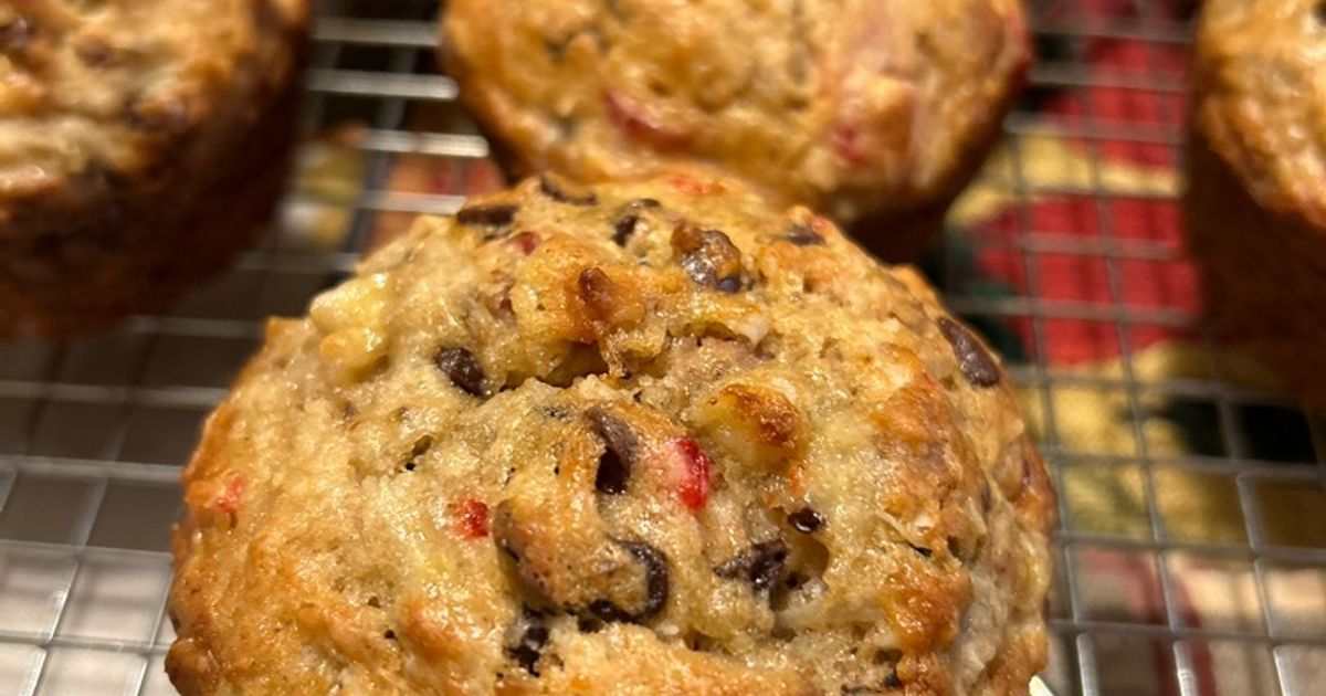 Banana Split Muffins Recipe by icancervive10