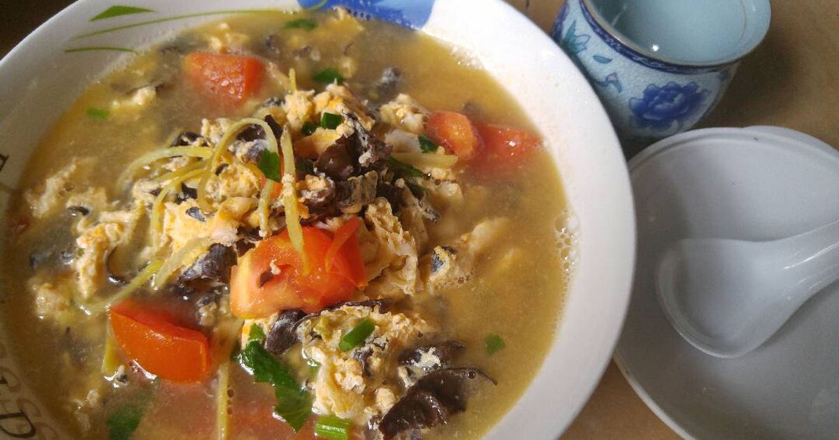 Resep sup sehat jamur kuping rumahan enak dan mudah - Cookpad