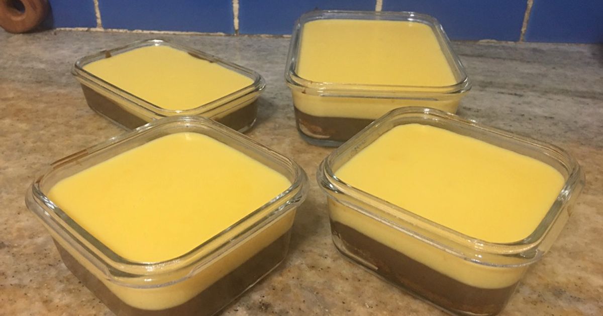 Postres Individuales Con Vainillas Y Royal Receta de cristinarecetas