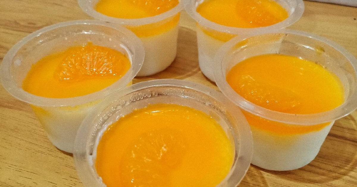 Resep Puding susu jeruk oleh Dapur Sesma - Cookpad